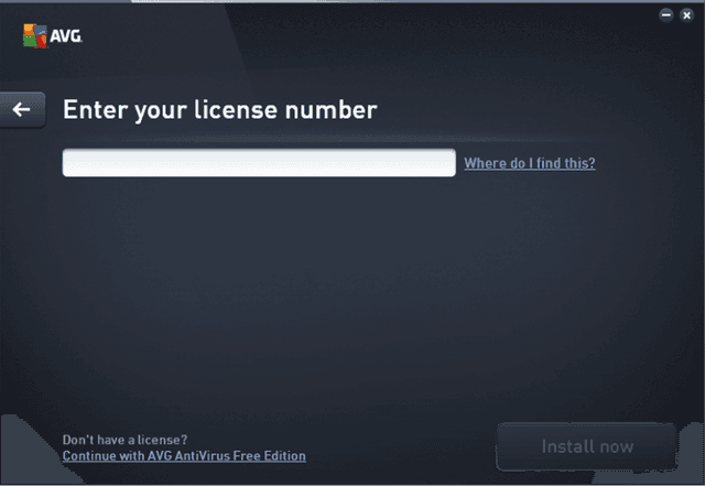 A step-by-step guide to setting up AVG products from Mweb