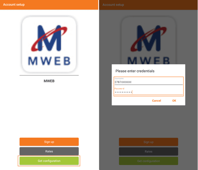 How to Set Up Zoiper for Mweb VoIP (Android)