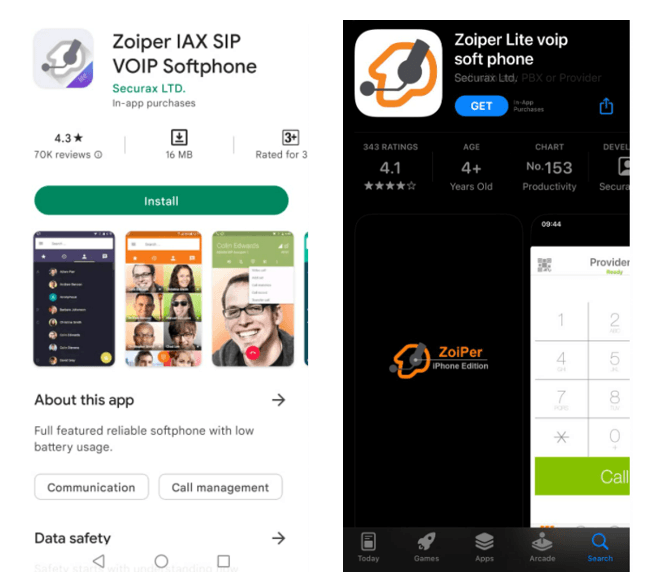 How to Set Up Zoiper for Mweb VoIP on an Apple device