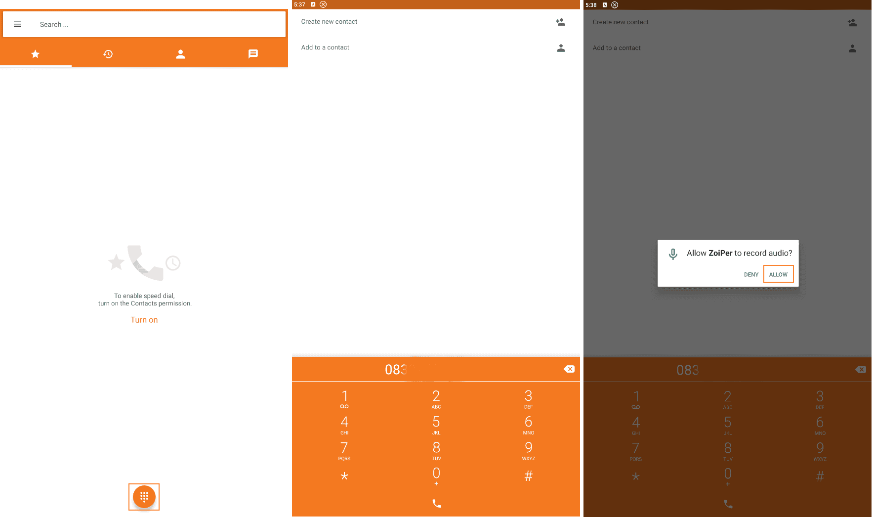 How to Set Up Zoiper for Mweb VoIP (Android)